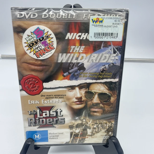 DVD WILD RIDE + The Last Riders Jack Nicholson Erik Estrada R0 Brand ...