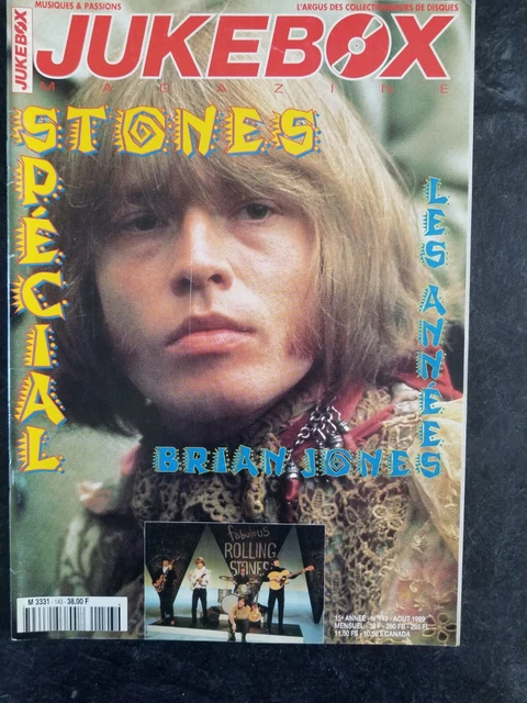 JUKE-BOX MAGAZINE N°143 - 1999 - SPÉCIAL ROLLING STONES - LES ANNÉES ...