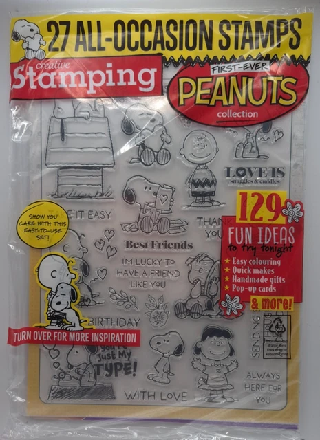 CREATIVE STAMPING MAGAZINE #156 2025 + First ever Peanuts collection £ ...