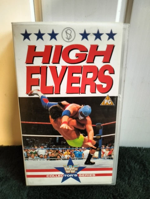 WWF HIGH FLYERS Retro 80'S Wrestling Uk Vhs Video £4.99 - PicClick UK