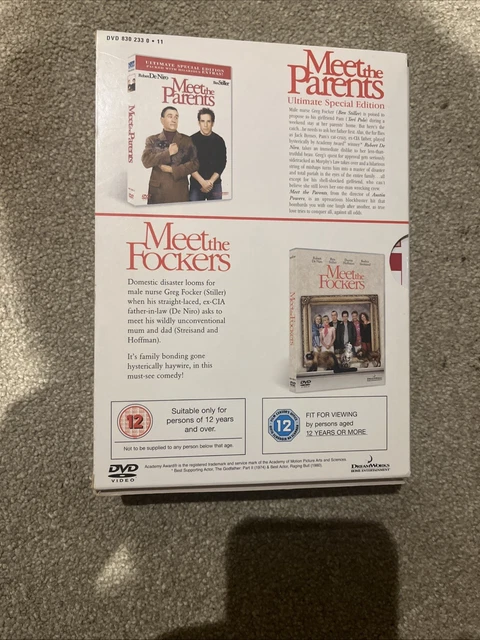 MEET THE PARENTS/MEET The Fockers (Box Set) (DVD, 2009) £5.45 - PicClick UK