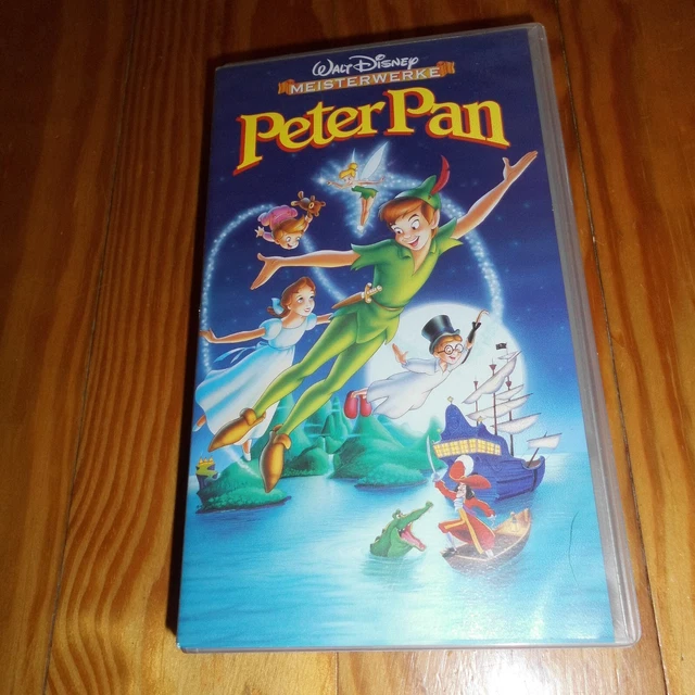 PETER PAN VON Walt Disney/ VHS- Videokassette EUR 1,00 - PicClick DE