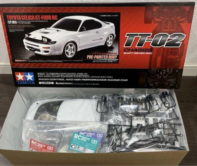 1/10 RC TOYOTA Celica Gt-Four Rc Tt-02 Chassis Remote Control Car Hobby Model £174.94 - PicClick UK