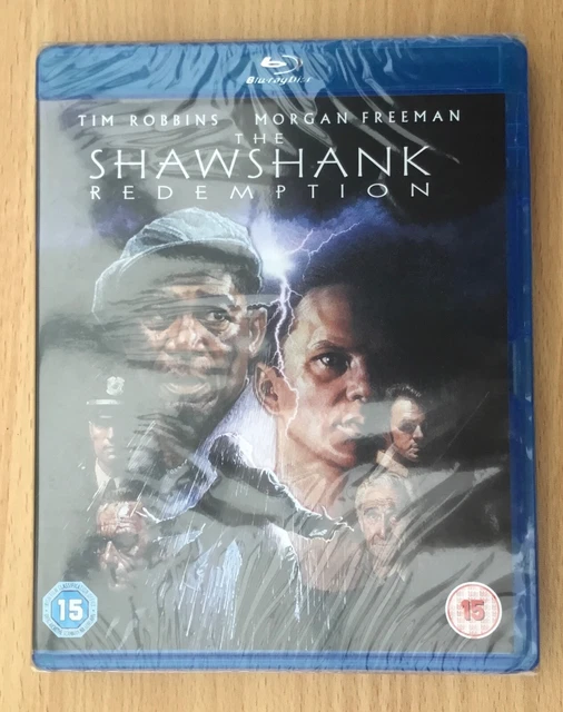 🌟SHAWSHANK REDEMPTION🌟TIM ROBBINS🌟BLU Ray Dvd🌟New And Sealed🌟Uk🇬🇧Seller ...