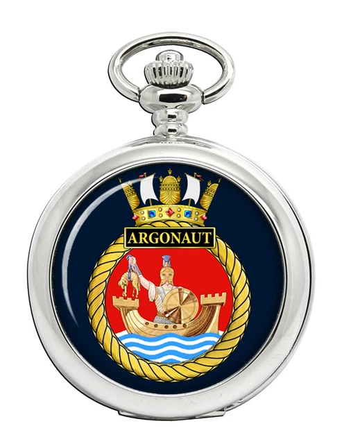 HMS ARGONAUT, ROYAL Navy Pocket Watch EUR 54,50 - PicClick FR