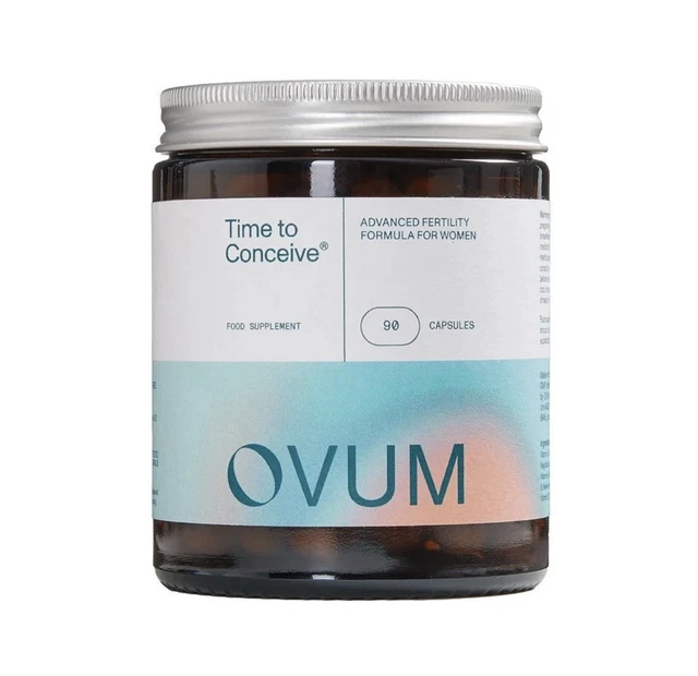 OVUM - TIME to Conceive Supplement - 90 Capsules £38.99 - PicClick UK