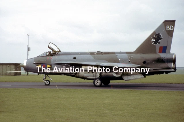 RAF 11 SQUADRON English Electric Lightning F.6 XR760/BD (1984 ...