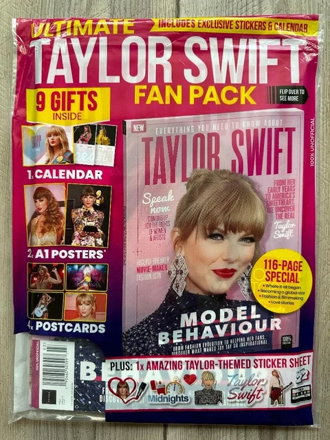2023 2024 CALENDAR FAN PACK TAYLOR SWIFT Magazine 9 Gifts Inside ...