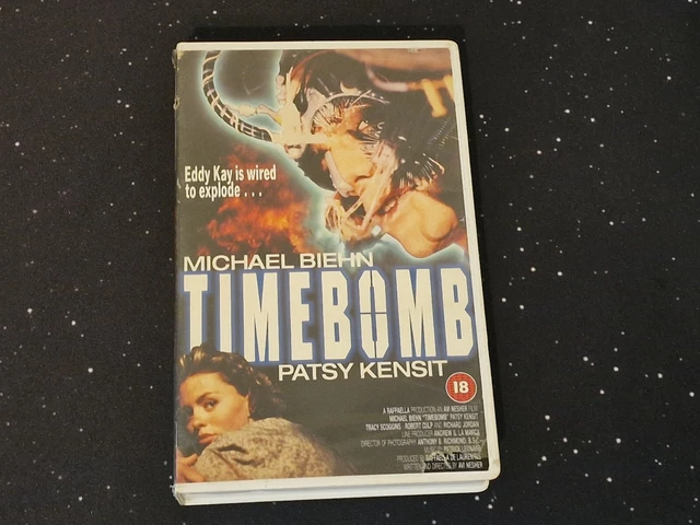 TIMEBOMB ~ EIV Big Box Ex Rental VHS ~ Patsy Kensit, Michael Biehn £14. ...