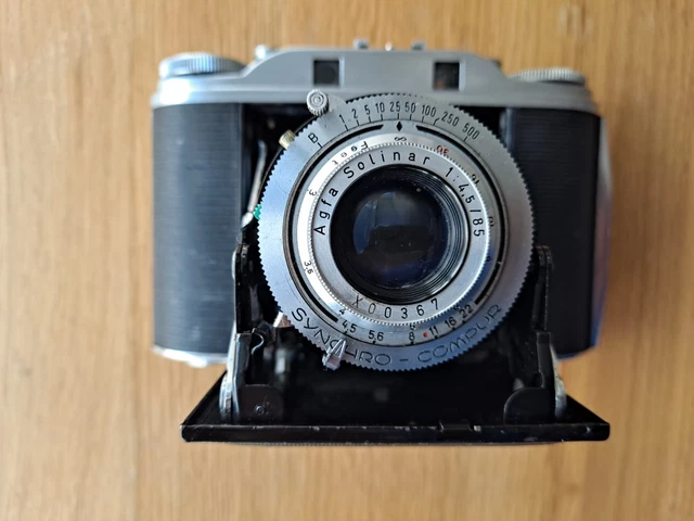AGFA ISOLETTE III 6x6 Camera, Solinar 85mm f4.5 - New Bellows ...