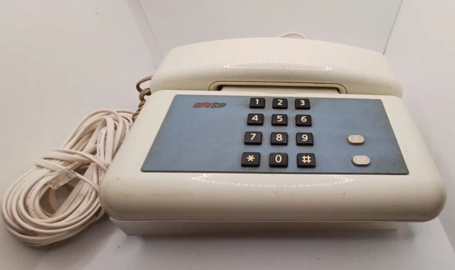 TELEFONO FISSO VINTAGE SIP Modello Sirio GIUGIARO DESIGN ANNI 80-90 ...