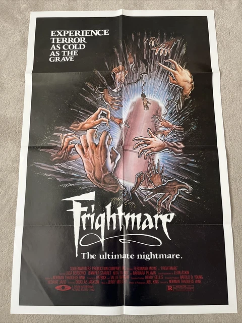 FRIGHTMARE (1983) ORIGINAL US One Sheet Movie Poster EUR 7,69 - PicClick IT