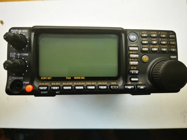 YAESU VR-5000 RADIO Receiver HF/VHF/UHF HAM SSB FM Airband Military CB ...