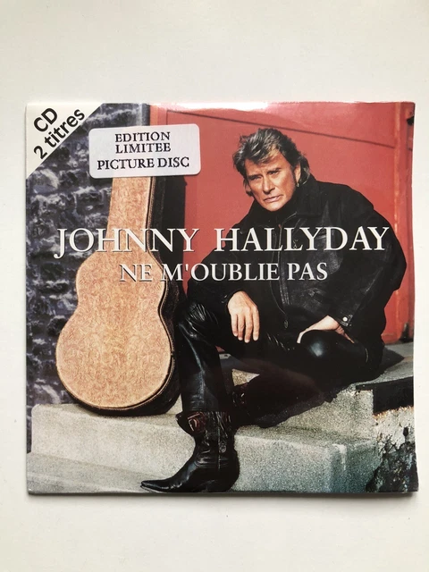 JOHNNY HALLYDAY, NE M'oublie Pas, Cd Picture 2 Titres Edition Limitee ...