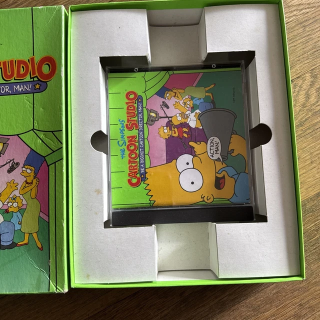 THE SIMPSONS: CARTOON Studio - Big Box Boxed - RARE - PC £11.80 - PicClick UK
