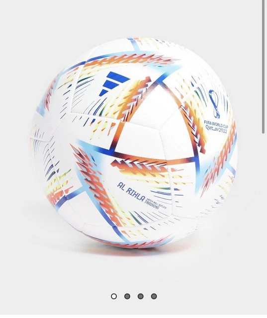 ADIDAS AL RIHLA FIFA World Cup Qatar 2022 Training Ball - White/Pantone ...