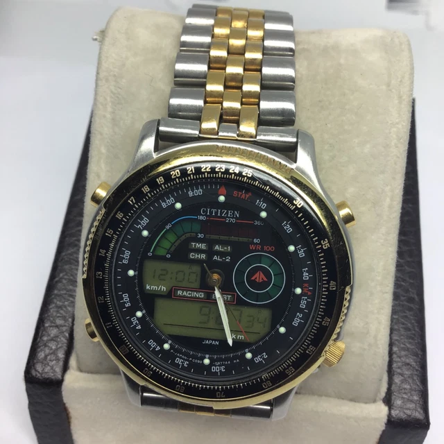 CITIZEN PROMASTER RACE Timer Analogico & Digitale C090-088832 Orologio ...