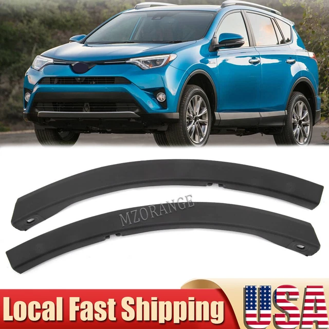 PAIR FRONT BUMPER End Caps For Toyota RAV4 2016-2018 New 521120R050 ...