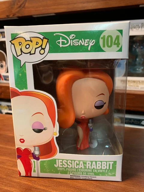 DISNEY WHO FRAMED Roger Rabbit Jessica Rabbit Pop Vinyl EXPERT ...
