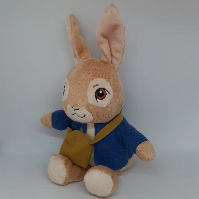 BEATRIX POTTER TALKING Peter Rabbit Bunny Soft Toy Plush 12" Hop To It ...