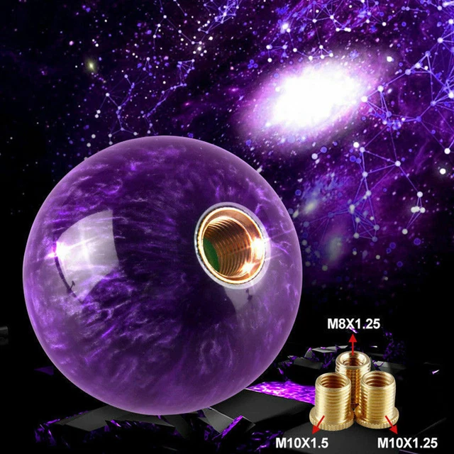 VIOLET UNIVERSEL MANUAL Gear Stick shifter 5 Vitesse Voiture shift knob ...