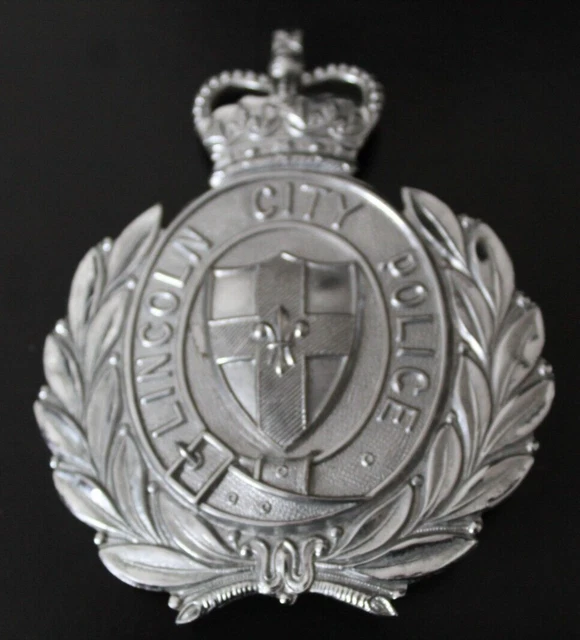 RARE LINCOLN CITY Police Helmet Badge Pre 1970'S £24.99 - PicClick UK