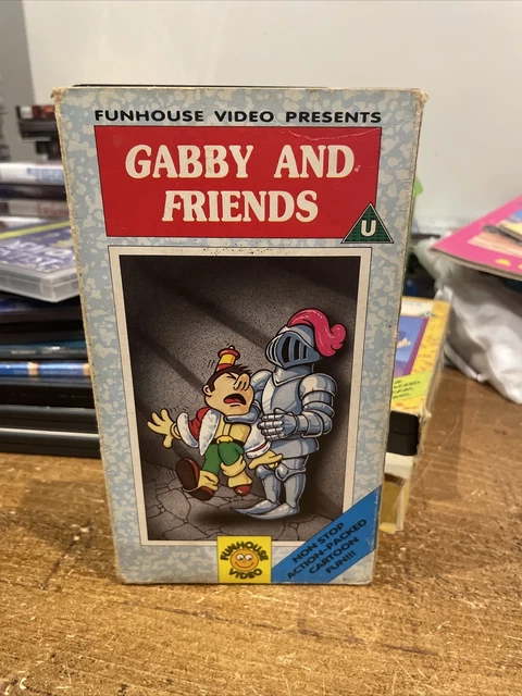 FUNHOUSE VIDEO PRESENTS Gabby And Friends VHS Tape Free Post To U.K. £ ...