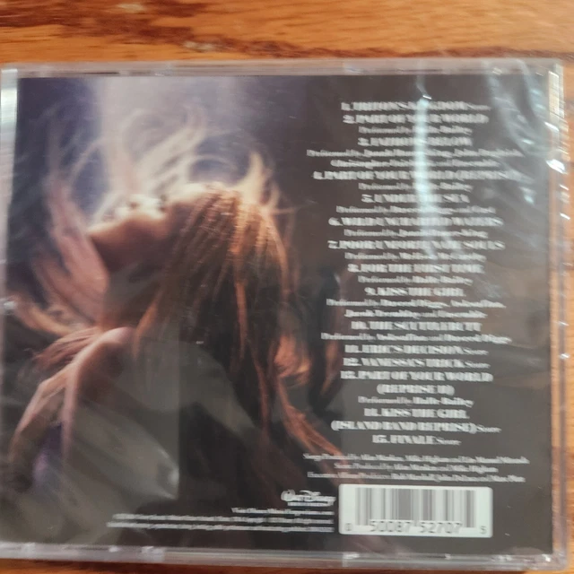 DISNEY THE LITTLE Mermaid CD Sealed Target Exclusive Soundtrack Crack ...