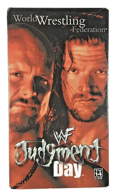 JUDGEMENT DAY 2001 WWF WWE VHS, PPV, VCR Video Tape rare - FREE ...