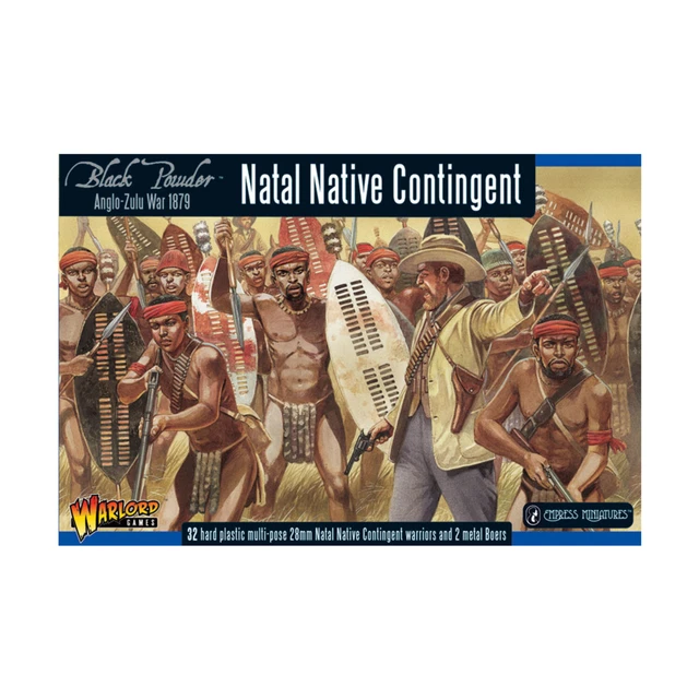 WARLORD GAMES BLACK Powder Anglo-Zulu War 28mm Natal Native Contingent ...