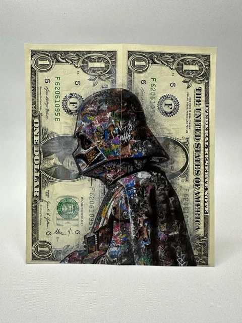 CHRIS BOYLE - Vader Wars - 1/1 Money Art Collectable Dollars Coin £28. ...