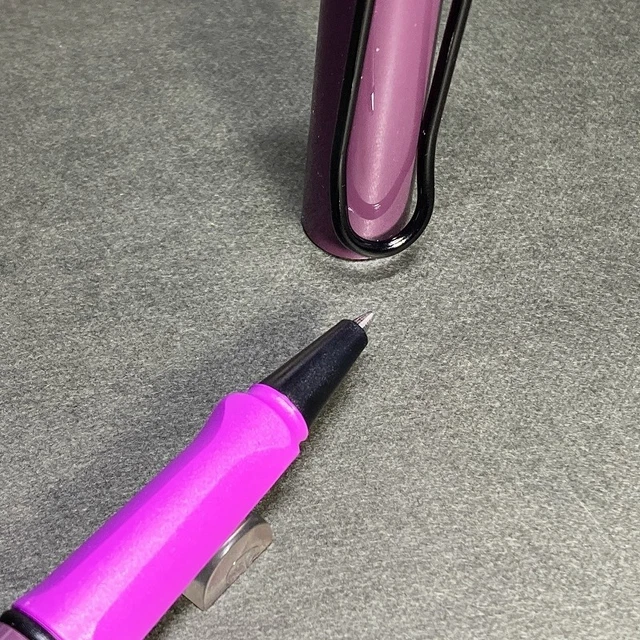 LAMY SAFARI 2024 Limited Violet Blackberry Rollerball Pen M63M Ink $76. ...