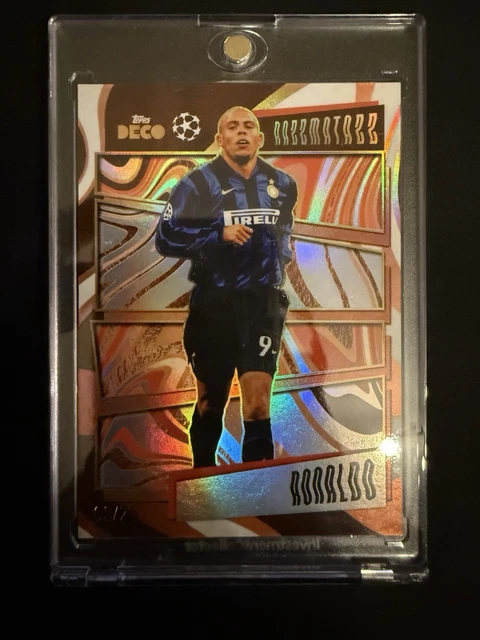 TOPPS DECO 2025/26 Ronaldo R9 /25 Razzmatazz EUR 49,99 - PicClick DE