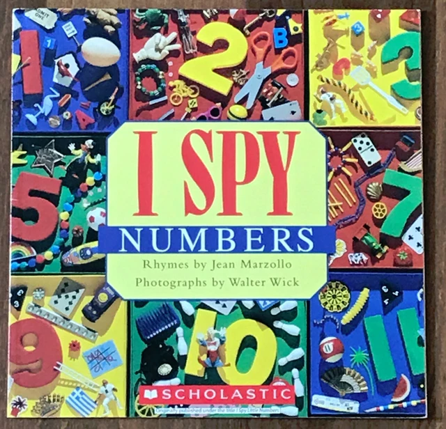 CHILDREN'S BOOK : I Spy NUMBERS by Jean Marzollo (2012) $3.95 - PicClick CA