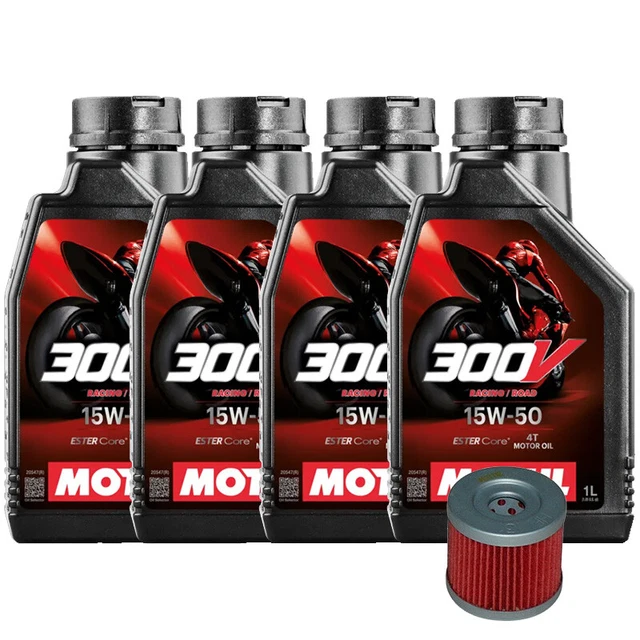 KIT INSPECCIÓN SUZUKI 400 a Burgman 11 Filtro + Aceite Motul 300V Fl R.r. 15W50 EUR 93,45 ...