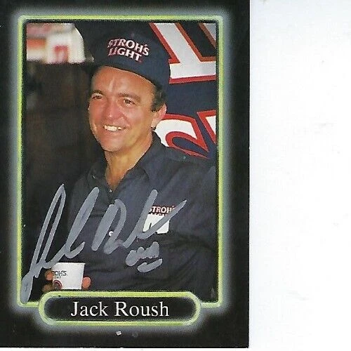 JACK ROUSH SIGNÉ 1990 Maxx Racing #54 - Nascar EUR 8,34 - PicClick FR