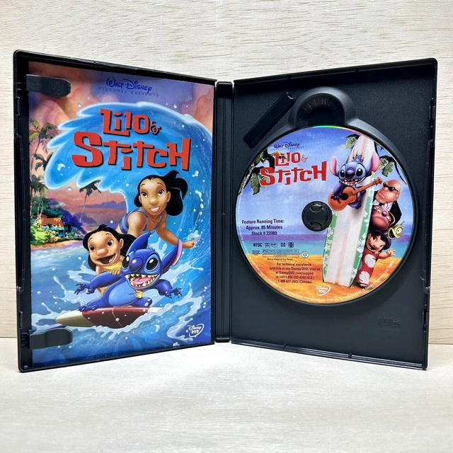 LILO & STITCH 4 DVDs Lot Disney Stitch The Movie / Stitch 2 / Leroy ...