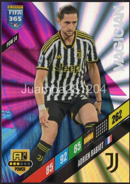 ADRIEN RABIOT - Pow34 - Magician Cromo Fifa 365 Adrenalyn Xl 2024 ...