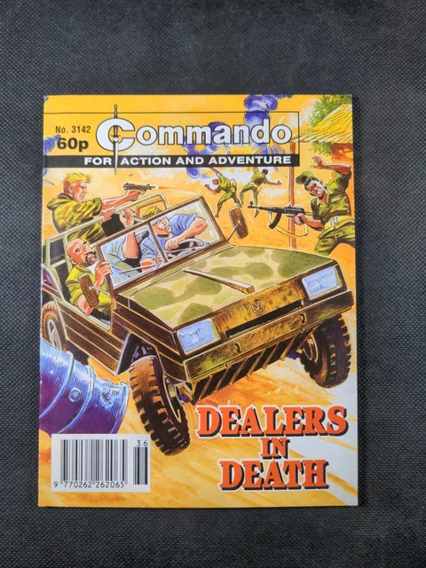 COMMANDO COMIC ISSUE Number 3142 Dealers In Death £4.45 - PicClick UK