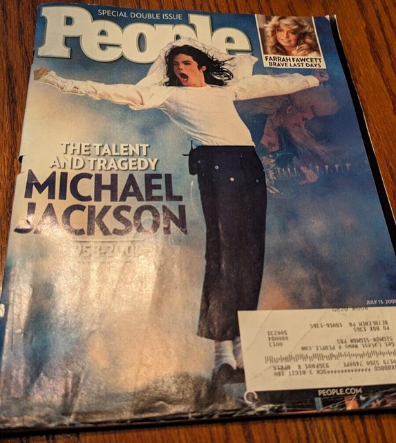 PEOPLE MAGAZINE MICHAEL Jackson Special Double Issue Farrah Fawcett ...