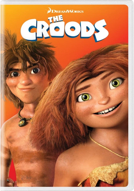 THE CROODS (DVD) Nicolas Cage Emma Stone Ryan Reynolds Catherine Keener ...