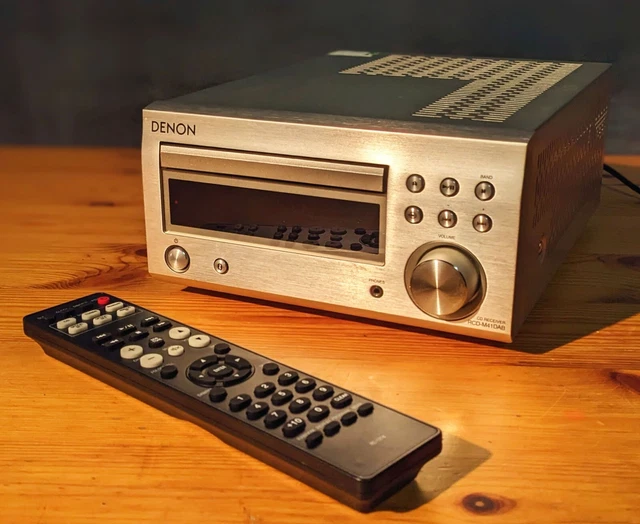 DENON RCD-M41DAB BLUETOOTH DAB Hi-Fi System with Remote £0.99 - PicClick UK