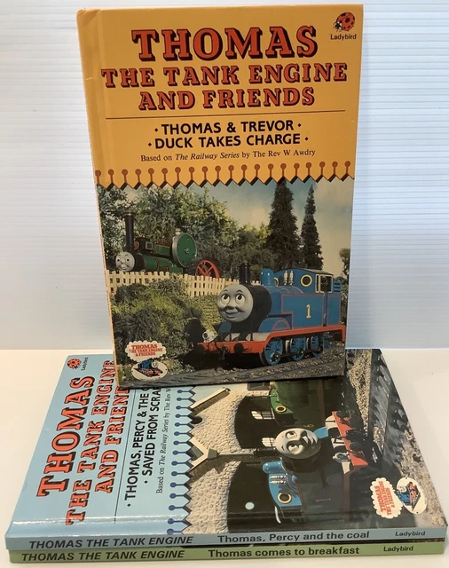 THOMAS THE TANK Engine & Friends Books X3 Trevor Breakfast Percy ...