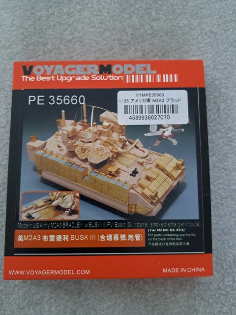 1/35 VOYAGER MODEL PE 35660 M2A3 Bradley w/BUSK III IFV Basic für ...