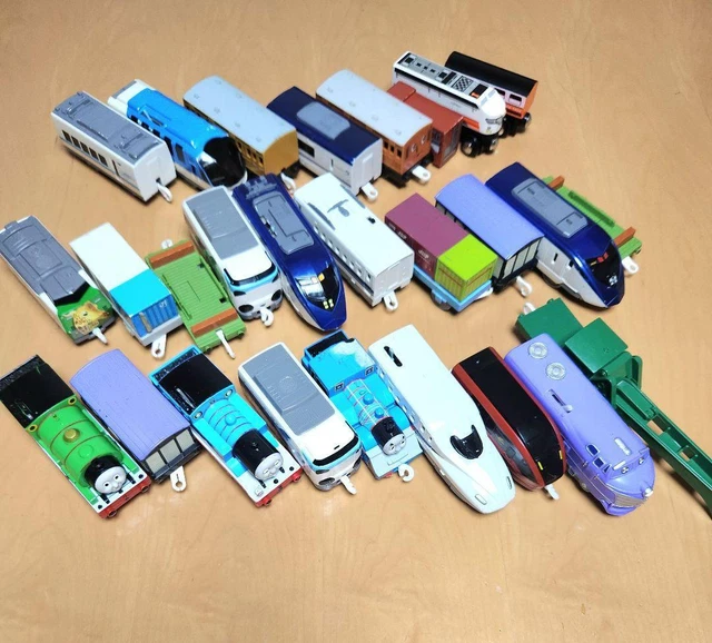THOMAS FRIENDS FIGURE Plarail Chuggington Freight Train Anime Rare Lot ...