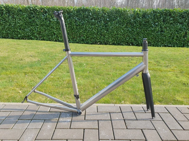 ENIGMA ECHO TITAN Rennrad Rahmen Rahmenset Größe 55cm EUR 605,00 ...