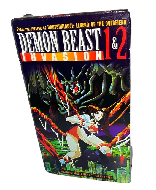 RARE: ENGLISH DUB! Demon Beast Invasion Rare VHS 1998 £140.44 - PicClick UK