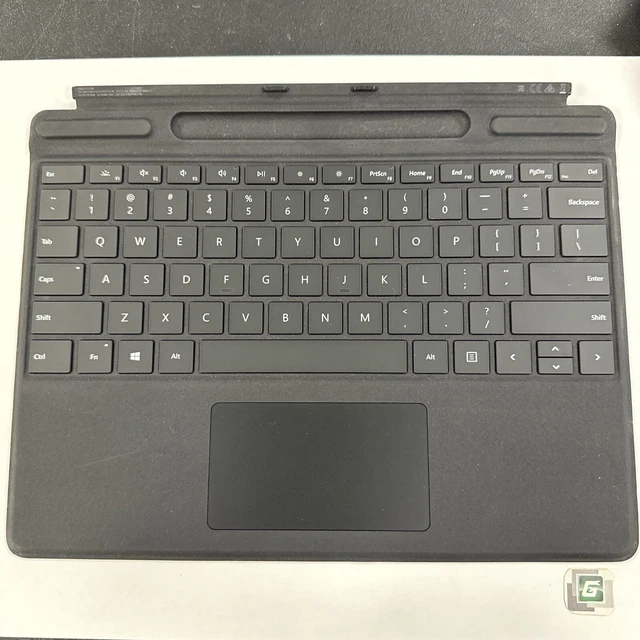 MICROSOFT SURFACE PRO X and 8 Signature Keyboard Alcantara - Black ...