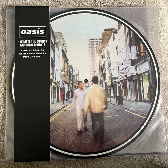 OASIS &(WHAT'S THE STORY) MORNING GLORY?" 25th ANNIV PICTURE DISC LP ...