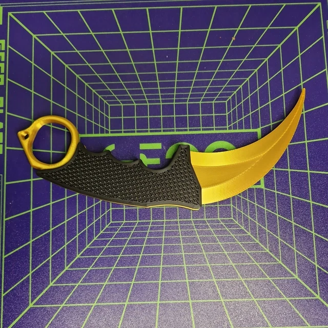 3D PRINTED TRAINING knife Tactical Karambit*NOT SHARP* Toy knife £6.43 - PicClick UK